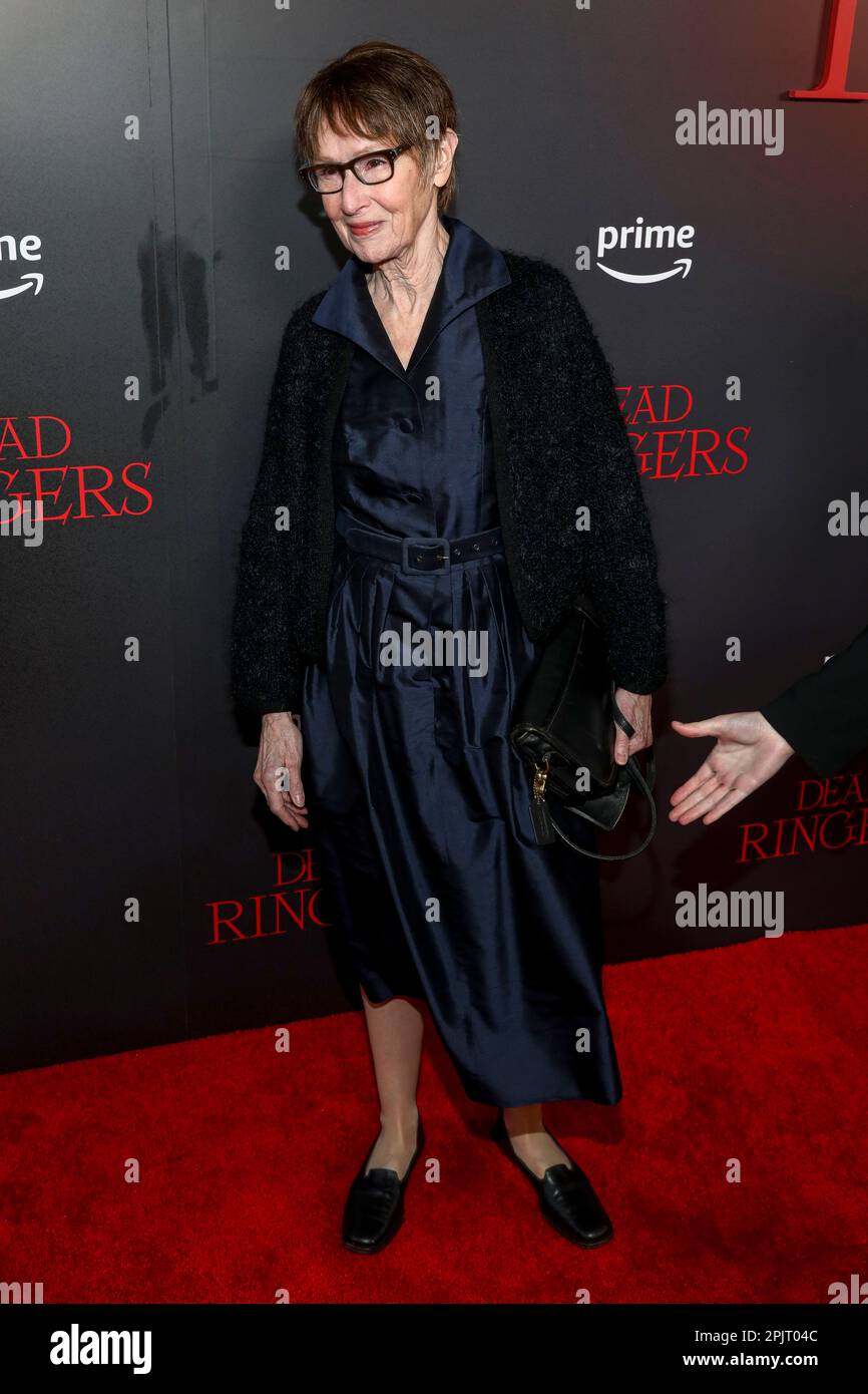 Actor Susan Blommaert attends the world premiere of "Dead Ringers" at ...