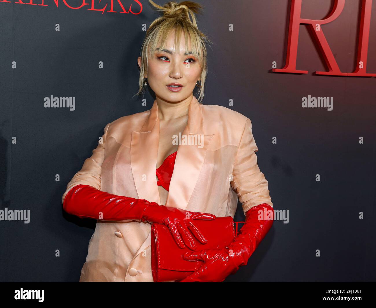 Actor Poppy Liu attends the world premiere of "Dead Ringers" at ...