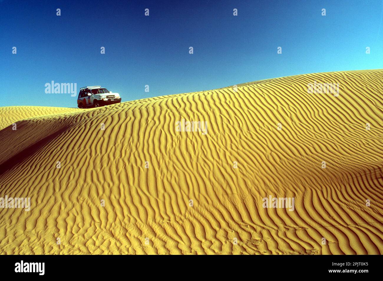Four-wheel drive searching for the perfect dune, desert Dubai ...