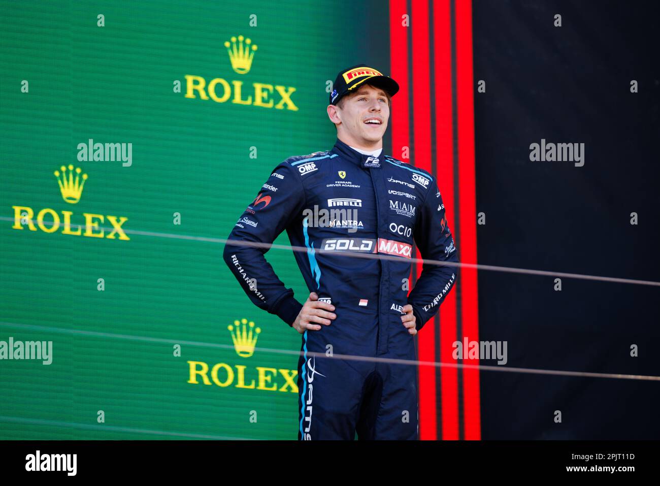 Formula 2 podium for arthur leclerc hi-res stock photography and images ...