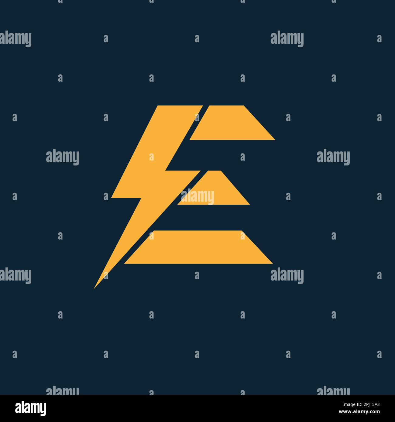 E logo vector hi-res stock photography and images - Alamy