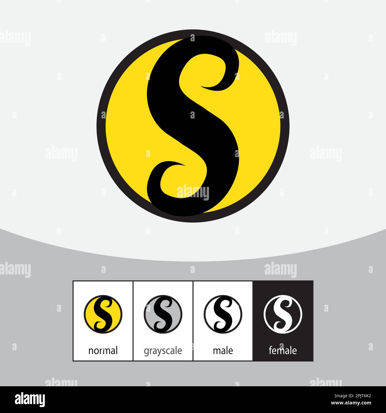 Yellow And Black Logo Name