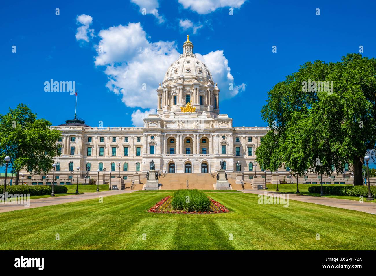 Minnesota, MN, USA - June 8, 2022: The huge outside preserve grounds of ...