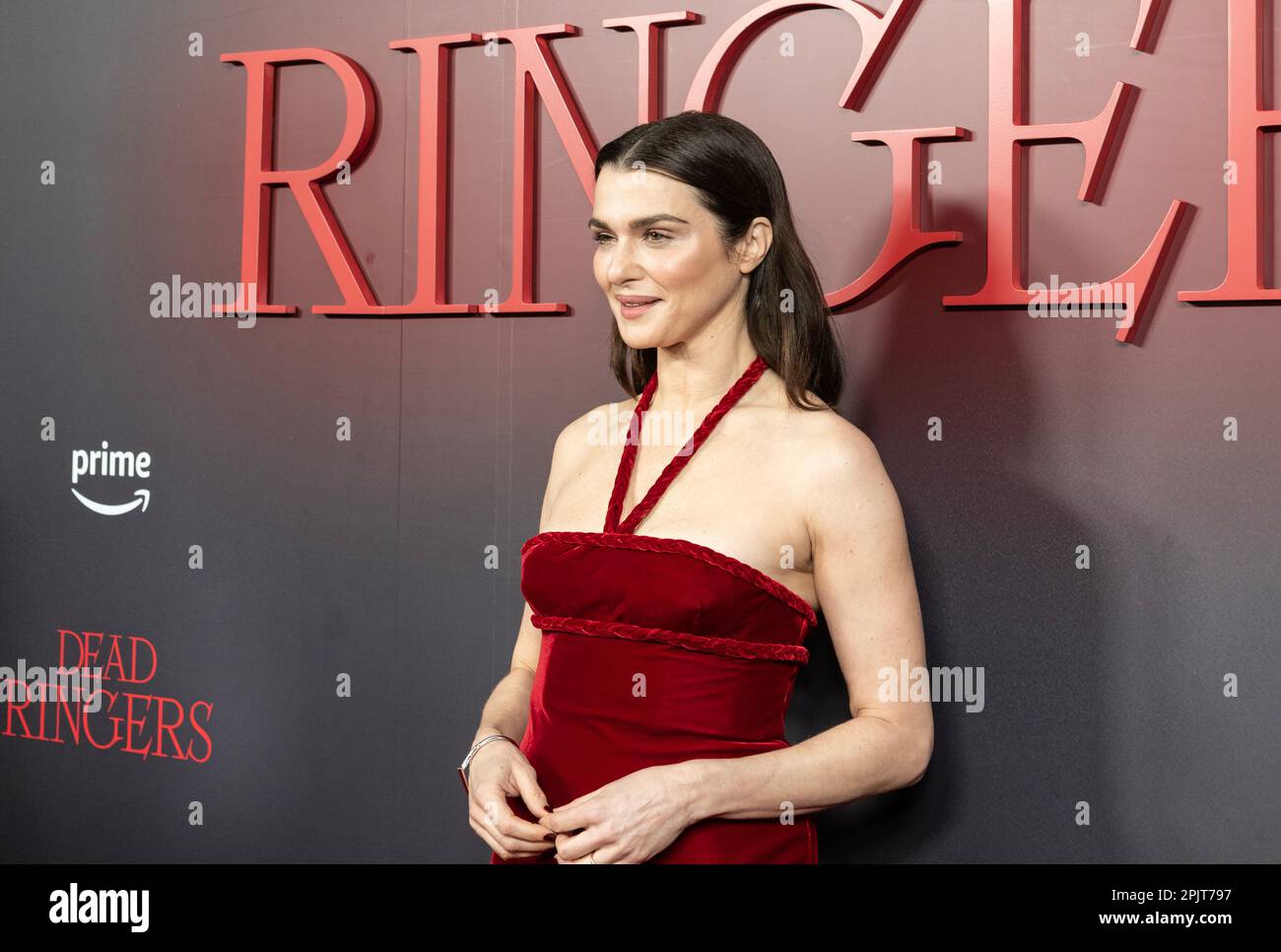 Rachel Weisz wearing dress by Valentino attends Amazon Prime Video's ...