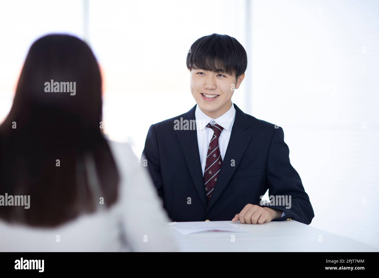 Blazer school uniform hi-res stock photography and images - Alamy