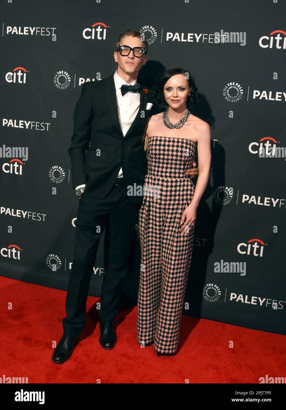 Hollywood, California, USA 3rd April 2023 Hairstylist Mark Hampton and ...