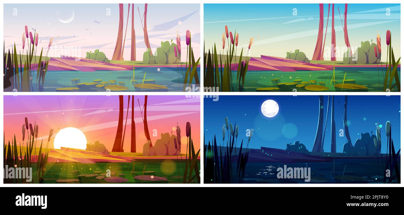 Sun lake shining Cut Out Stock Images & Pictures - Alamy