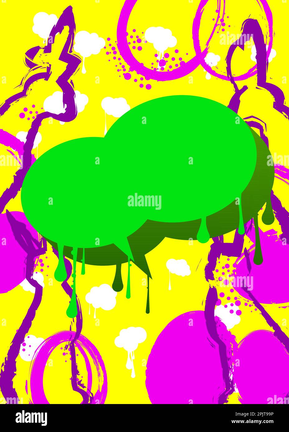 Abstract Easter Graffiti background. Modern street art holiday ...