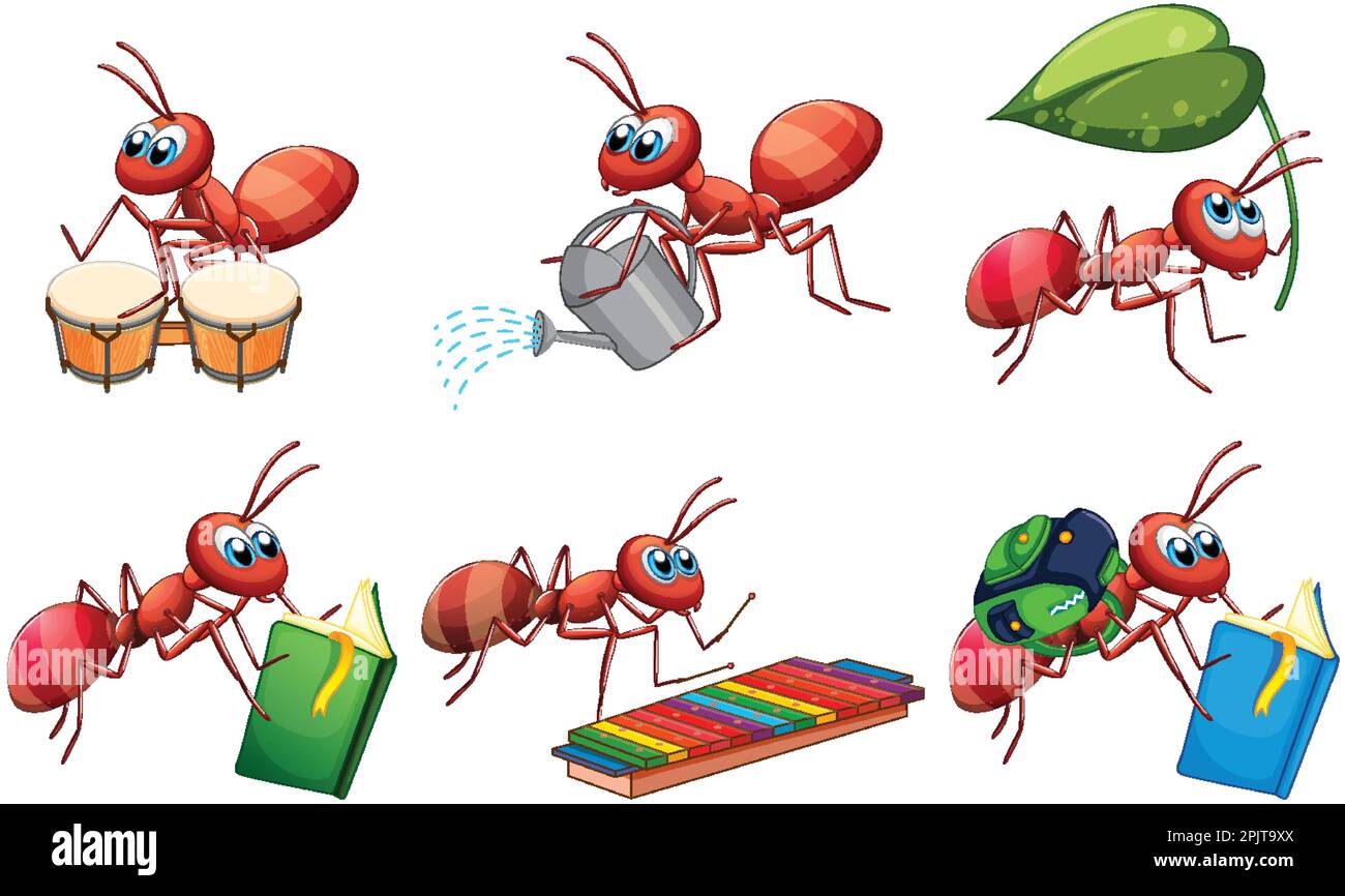 Ant activities hi-res stock photography and images - Alamy