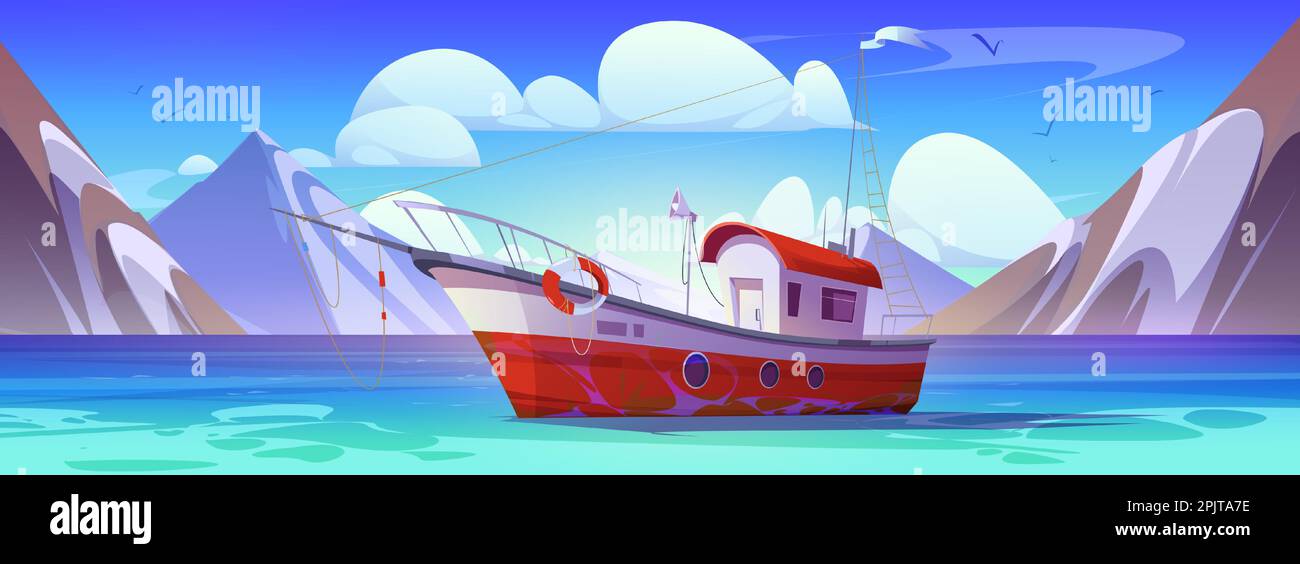 High water level in river Stock Vector Images - Alamy