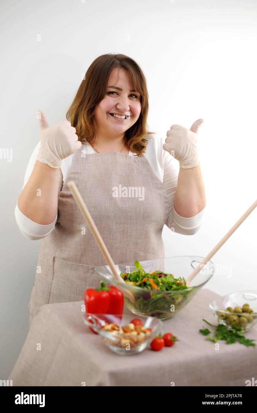 Chef giving ok sign hi-res stock photography and images - Alamy