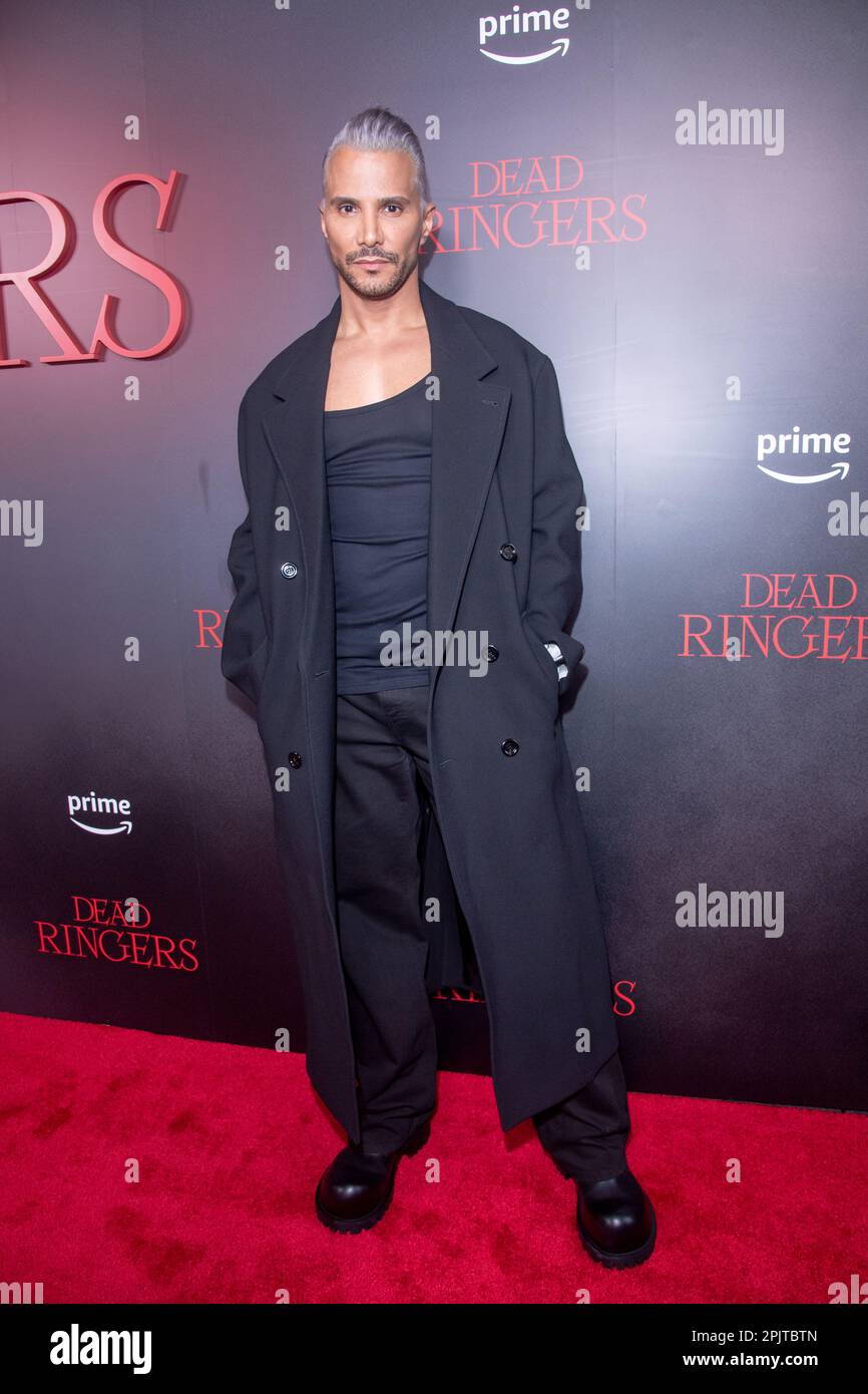NEW YORK, NEW YORK - APRIL 03: Jay Manuel attends the world premiere of ...