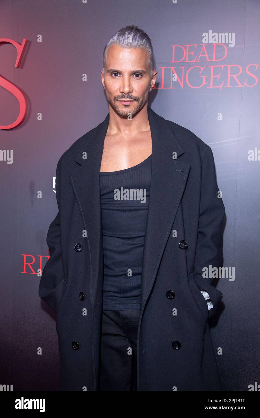 NEW YORK, NEW YORK - APRIL 03: Jay Manuel attends the world premiere of ...