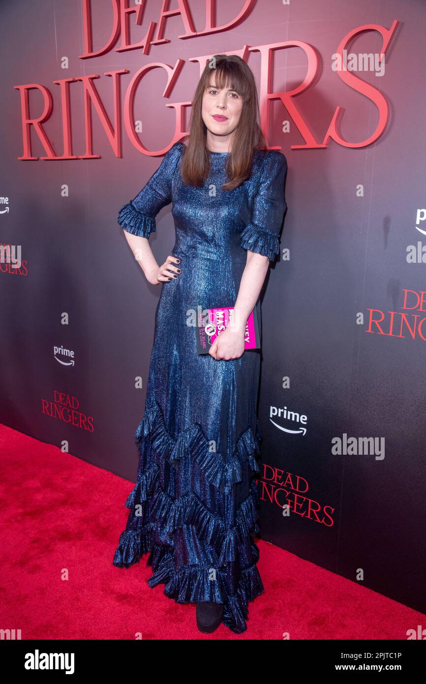 NEW YORK, NEW YORK - APRIL 03: Alice Birch attends the world premiere ...