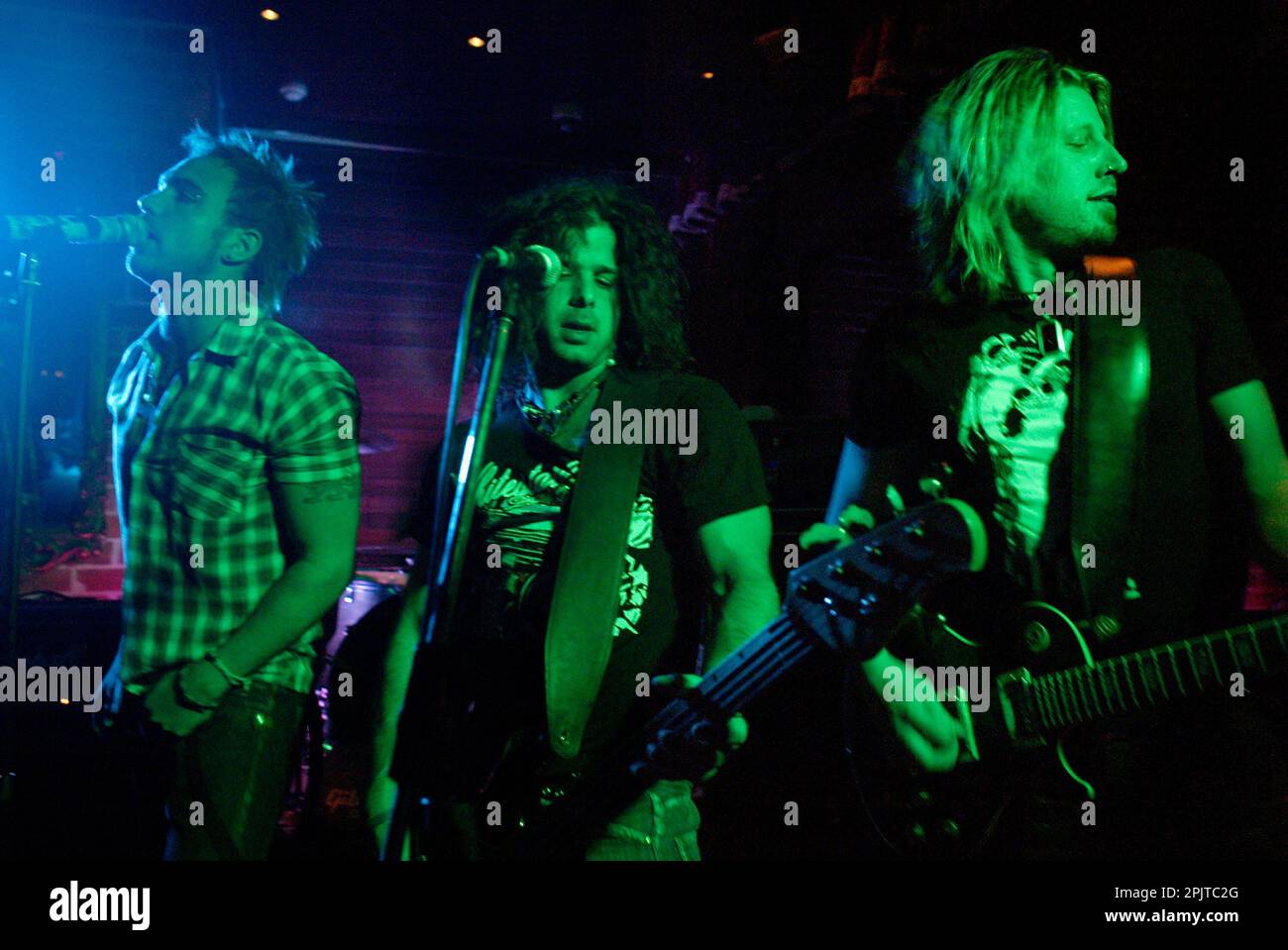 Juke Cartel, featuring lead vocalist Toby Rand, performing live at the ...