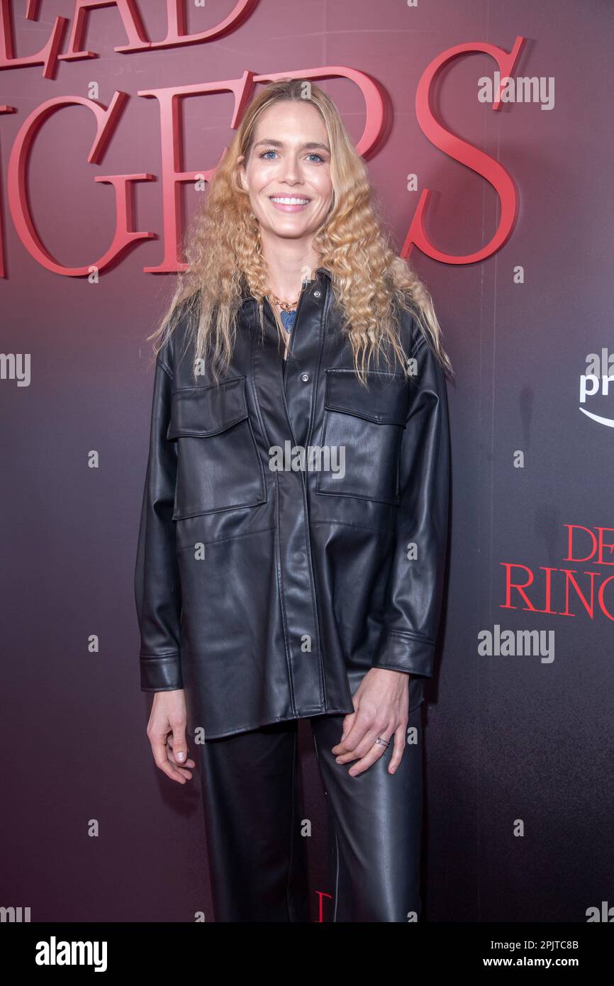 NEW YORK, NEW YORK - APRIL 03: Pia Mechler attends the world premiere ...