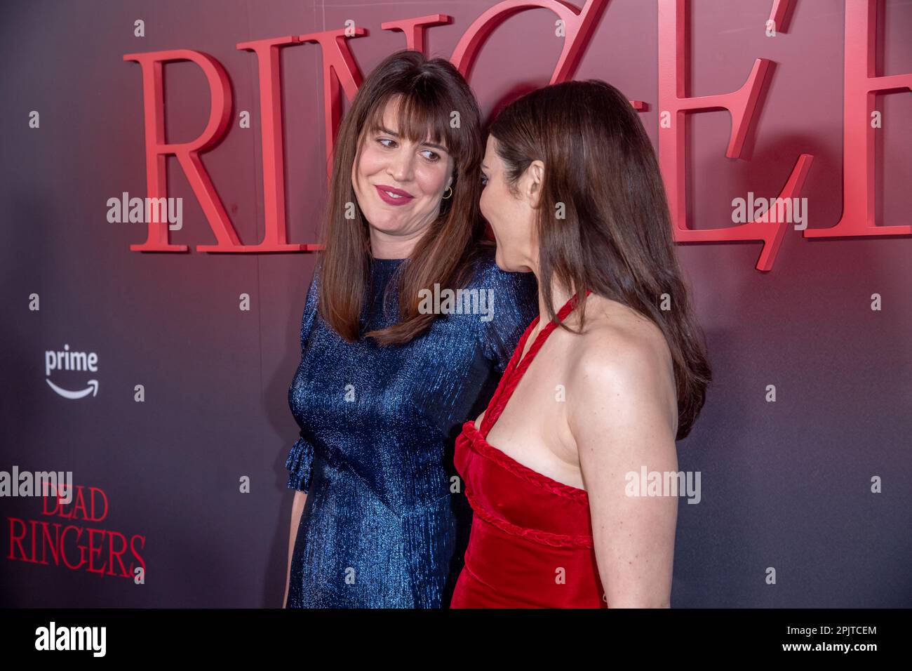 NEW YORK, NEW YORK - APRIL 03: Alice Birch and Rachel Weisz attend the ...