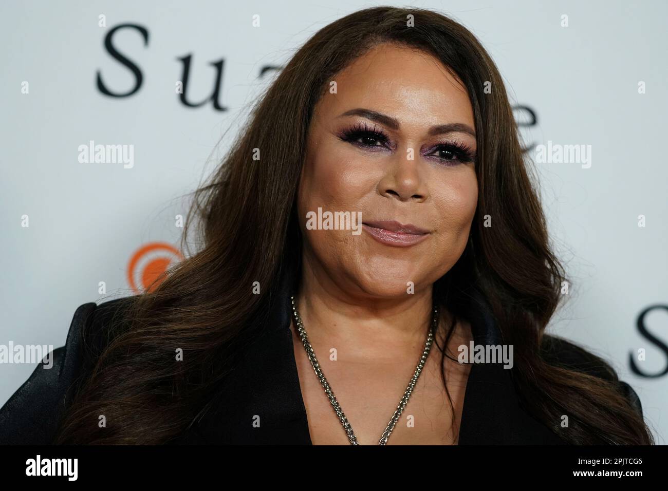 Mela Lee arrives at the premiere of "Suzume" on Monday, April 3, 2023 ...