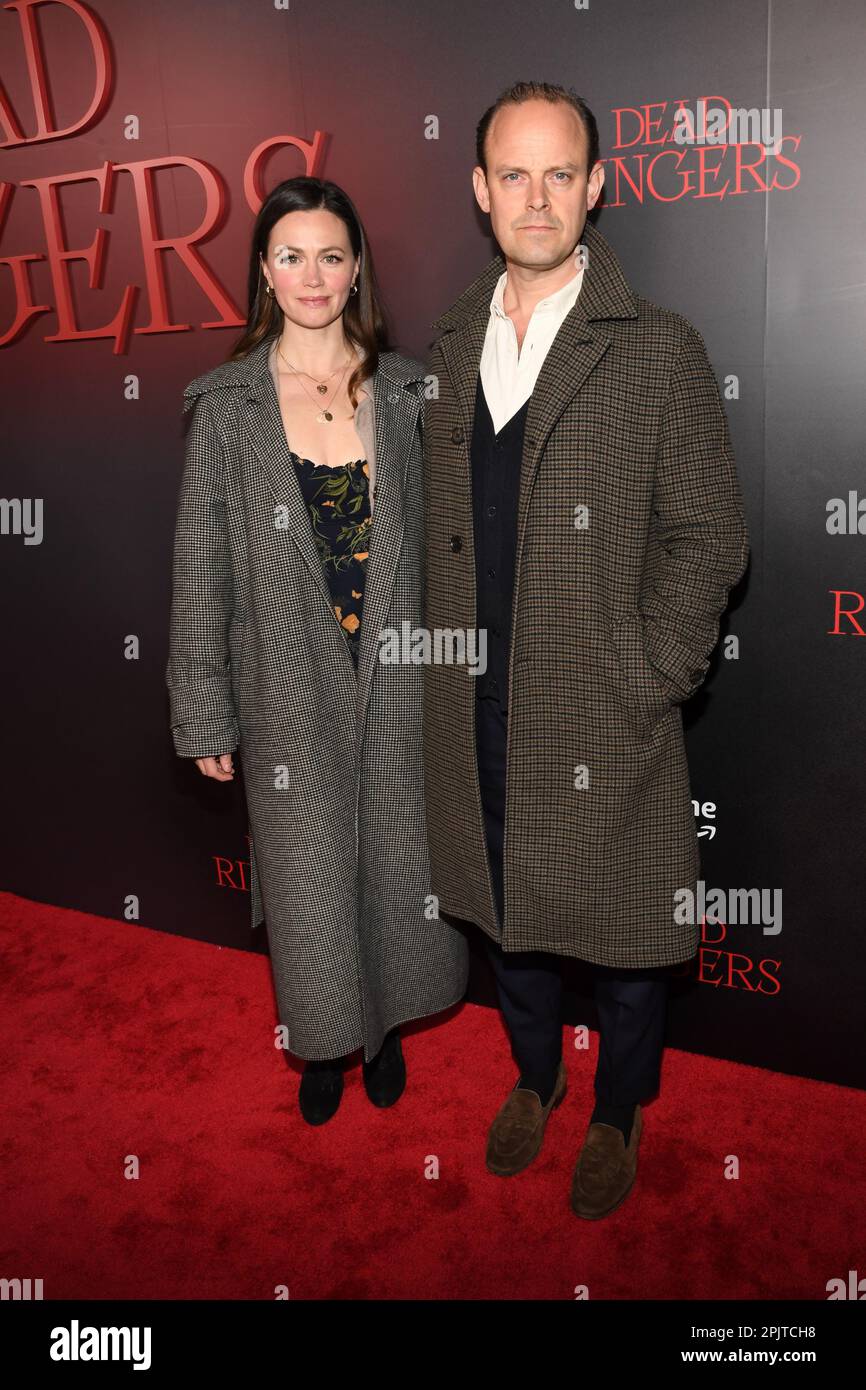 New York, USA. 03rd Apr, 2023. Rebecca Night and Harry Hadden-Paton ...