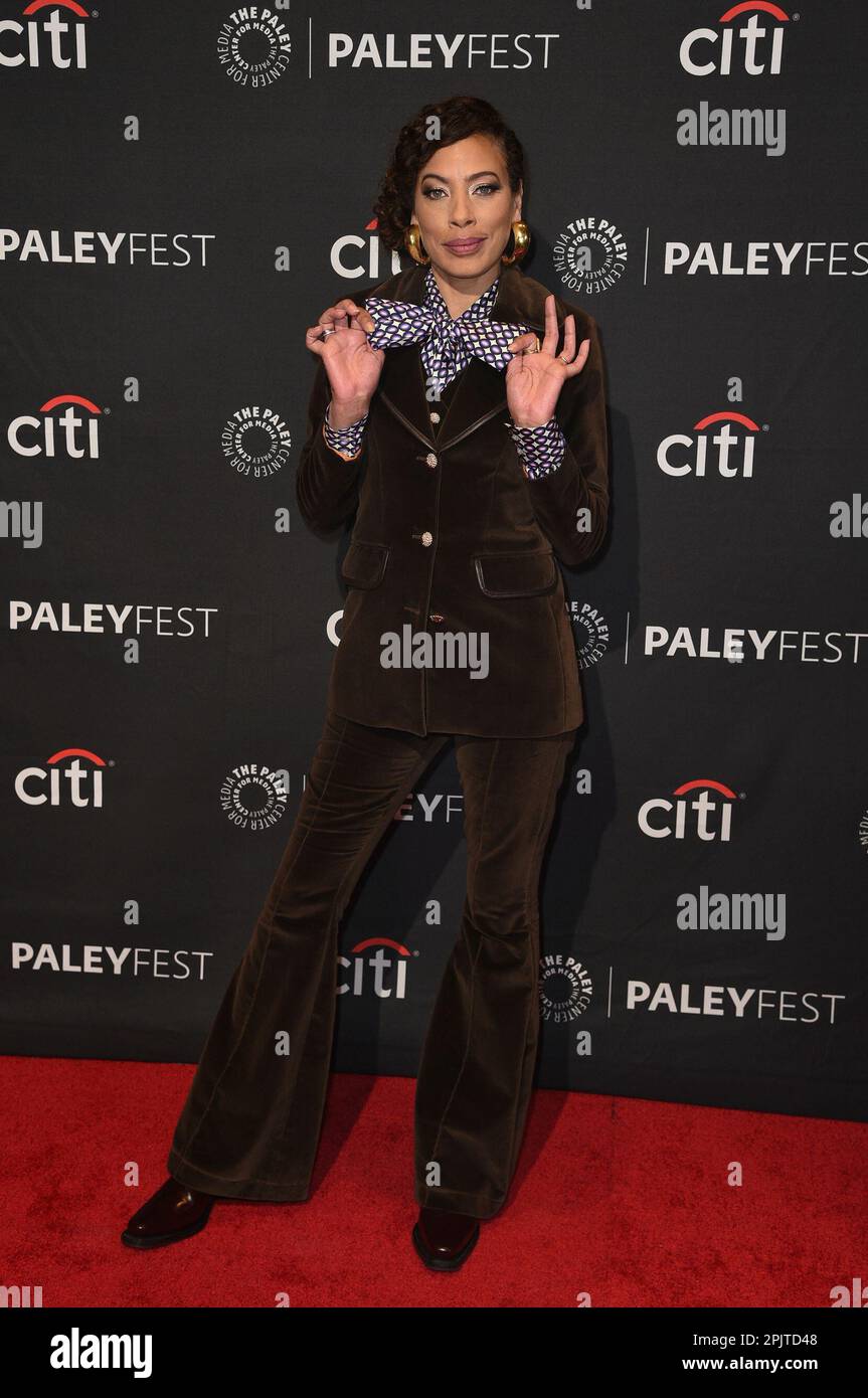 Tawny Cypress arrives at a screening of "Yellowjackets" during ...