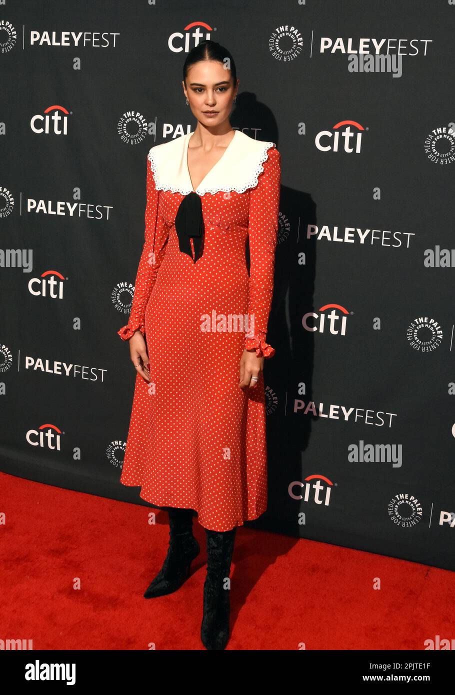 Hollywood, California, USA 3rd April 2023 Actress Courtney Eaton ...