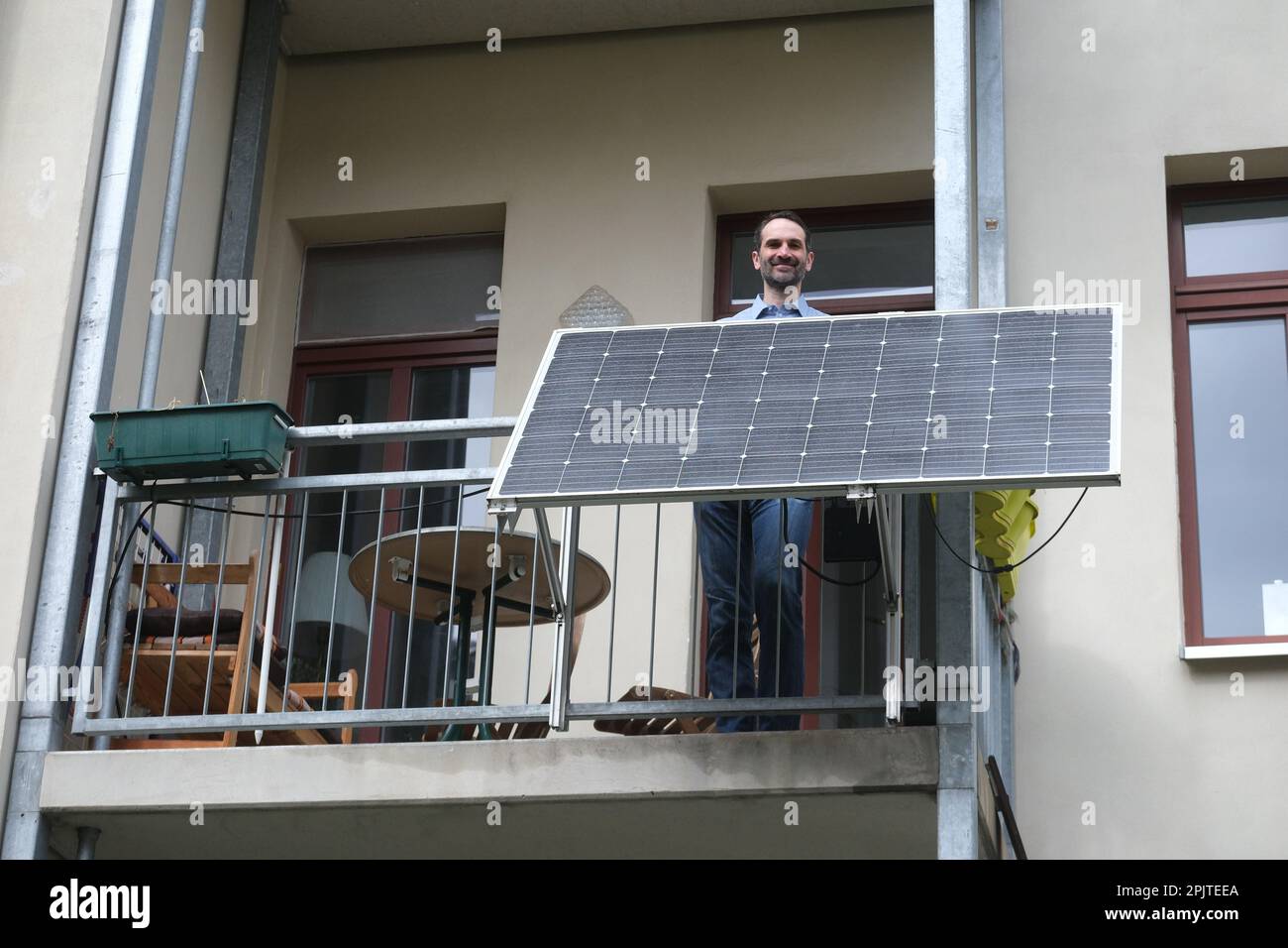 Balcony module systems hi-res stock photography and images - Alamy