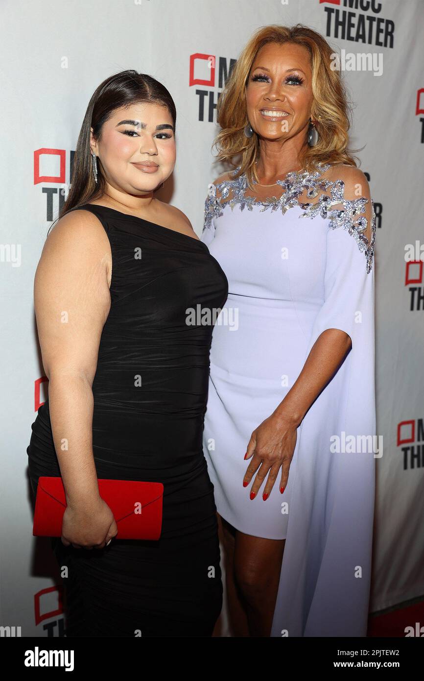 New York, NY, USA. 3rd Apr, 2023. Lianny Toval, Vanessa Williams in ...