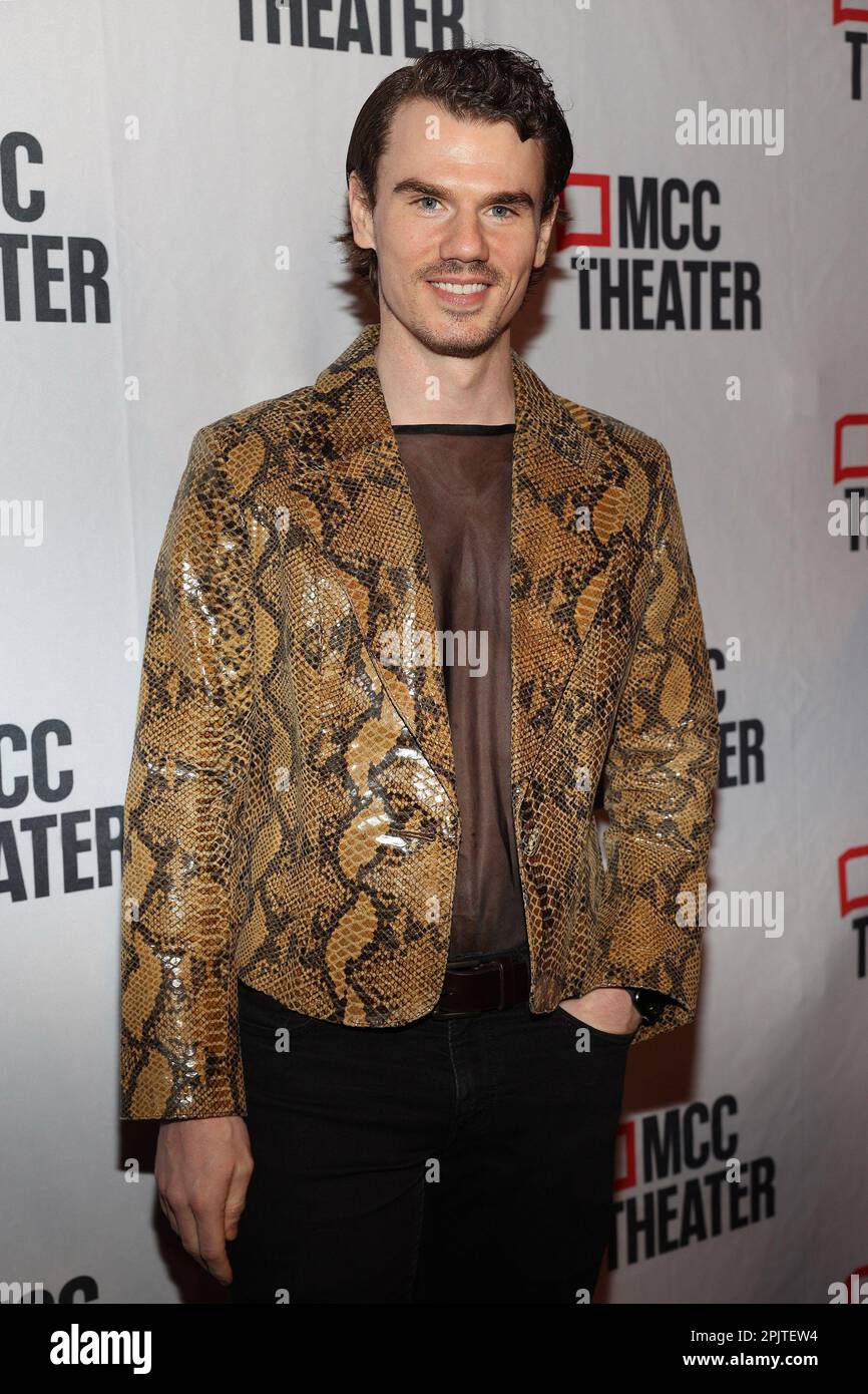 New York, NY, USA. 3rd Apr, 2023. Jay Armstrong Johnson in attendance ...