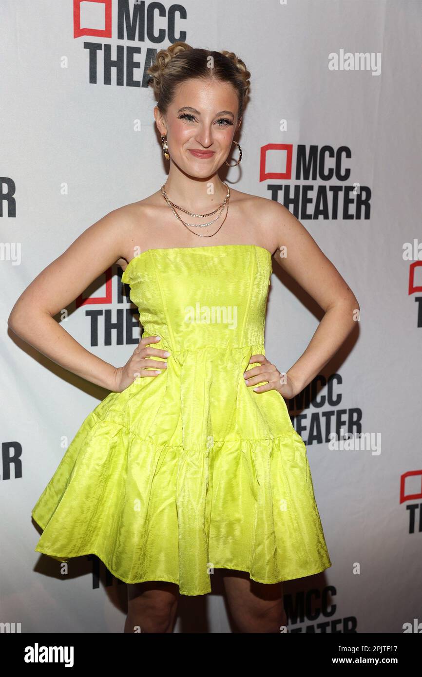 New York, NY, USA. 3rd Apr, 2023. Cara Rose DiPietro in attendance for ...