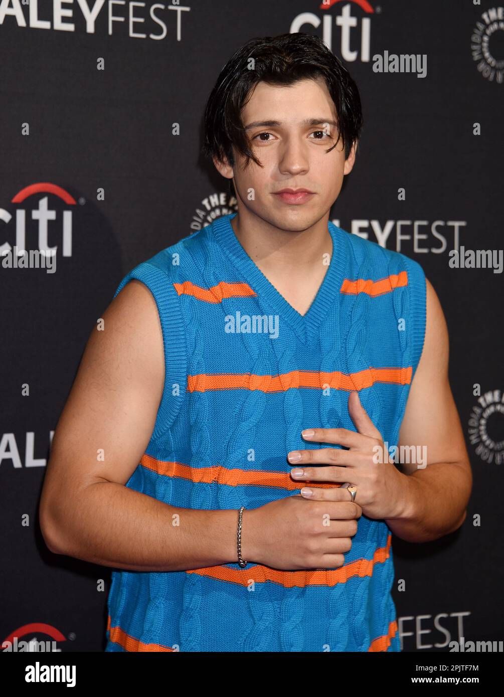 Hollywood, CA on April 3, 2023. Kevin Alves arriving to PaleyFest 2023 ...
