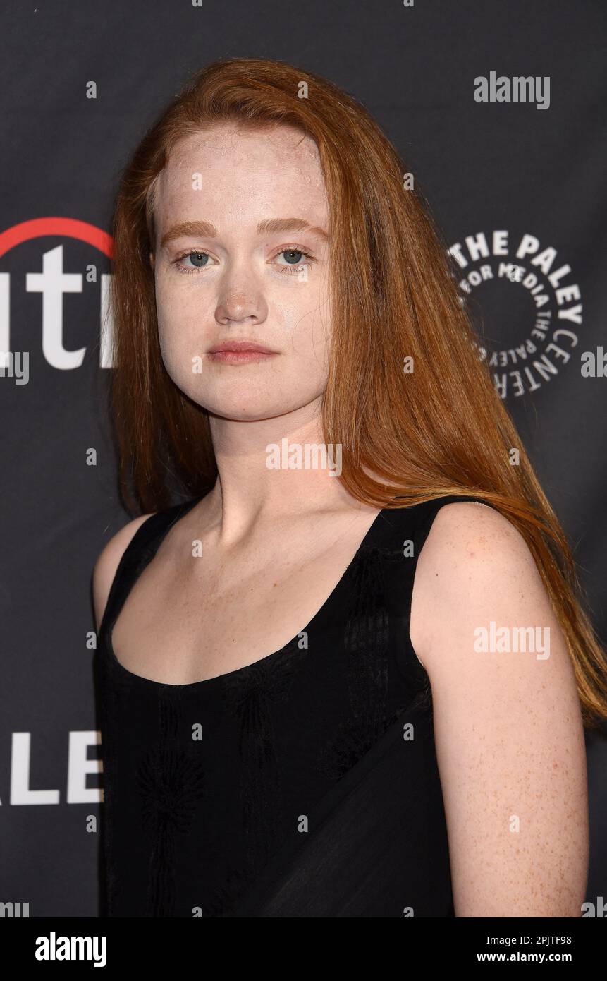 Hollywood, CA on April 3, 2023. Liv Hewson arriving to PaleyFest 2023 ...