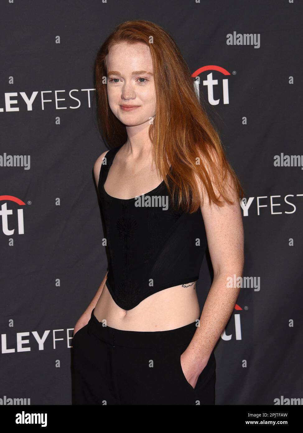 Hollywood, CA on April 3, 2023. Liv Hewson arriving to PaleyFest 2023 ...
