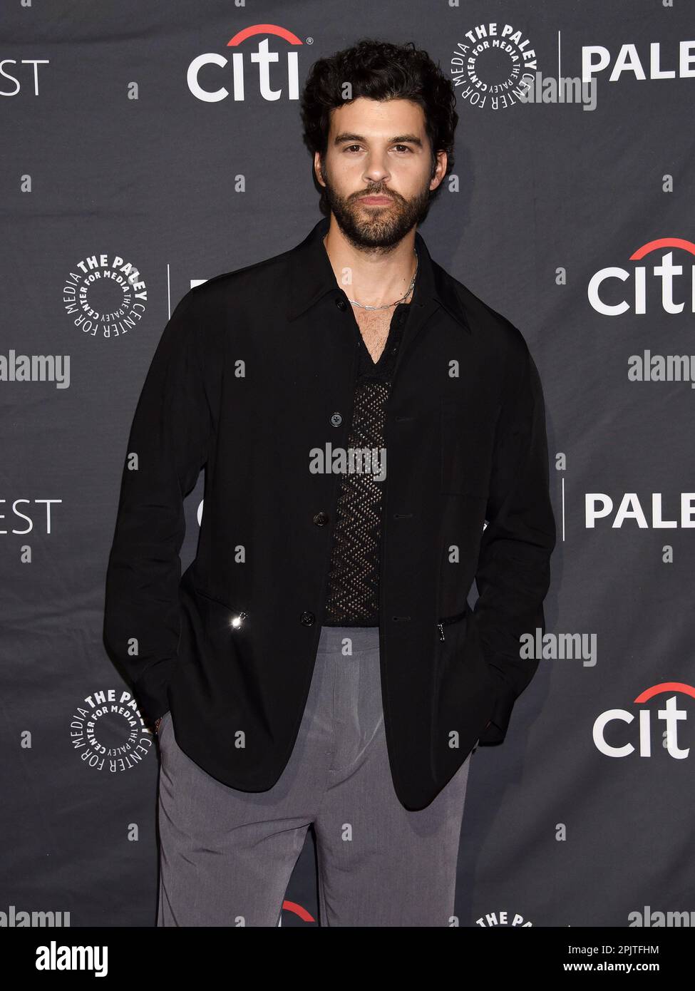 Hollywood, CA on April 3, 2023. Steven Krueger arriving to PaleyFest ...