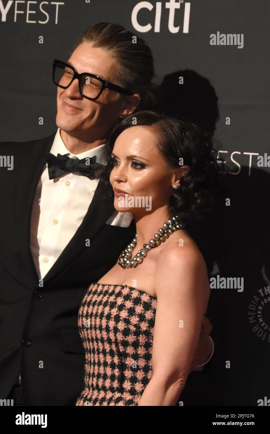 Hollywood, California, USA 3rd April 2023 Hairstylist Mark Hampton and ...