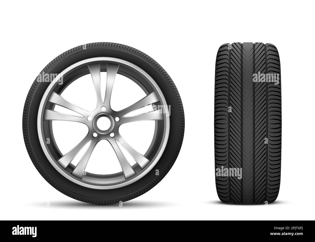 Bus tyre Stock Vector Images - Alamy