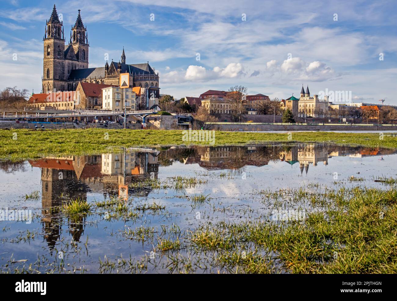Bilder aus Magdeburg Landeshauptstadt Sachsen Anhalt Stock Photo - Alamy