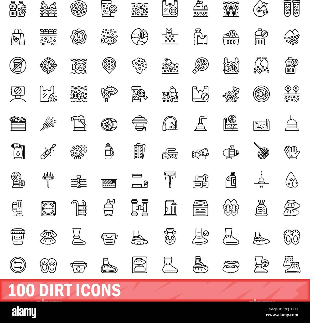 Microplastic vector vectors hi-res stock photography and images - Alamy