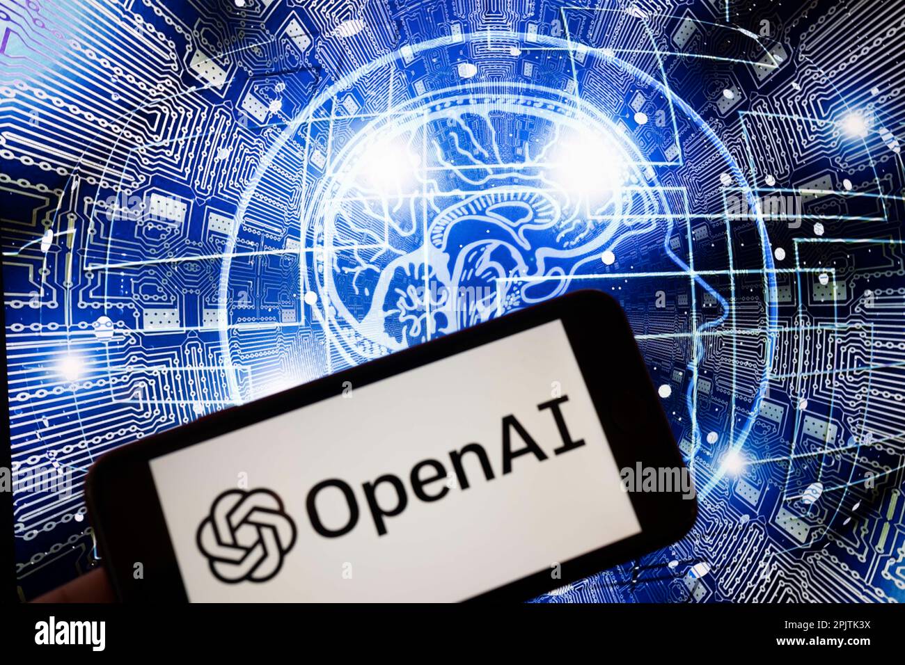 San Francisco, California, USA. 3rd Apr, 2023. OpenAI is a research organization focused on ...