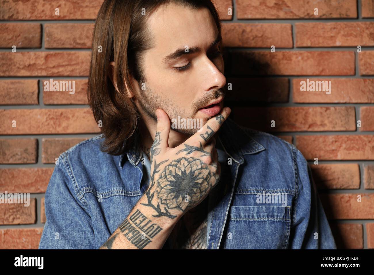 Brick Wall Tattoo On Hand
