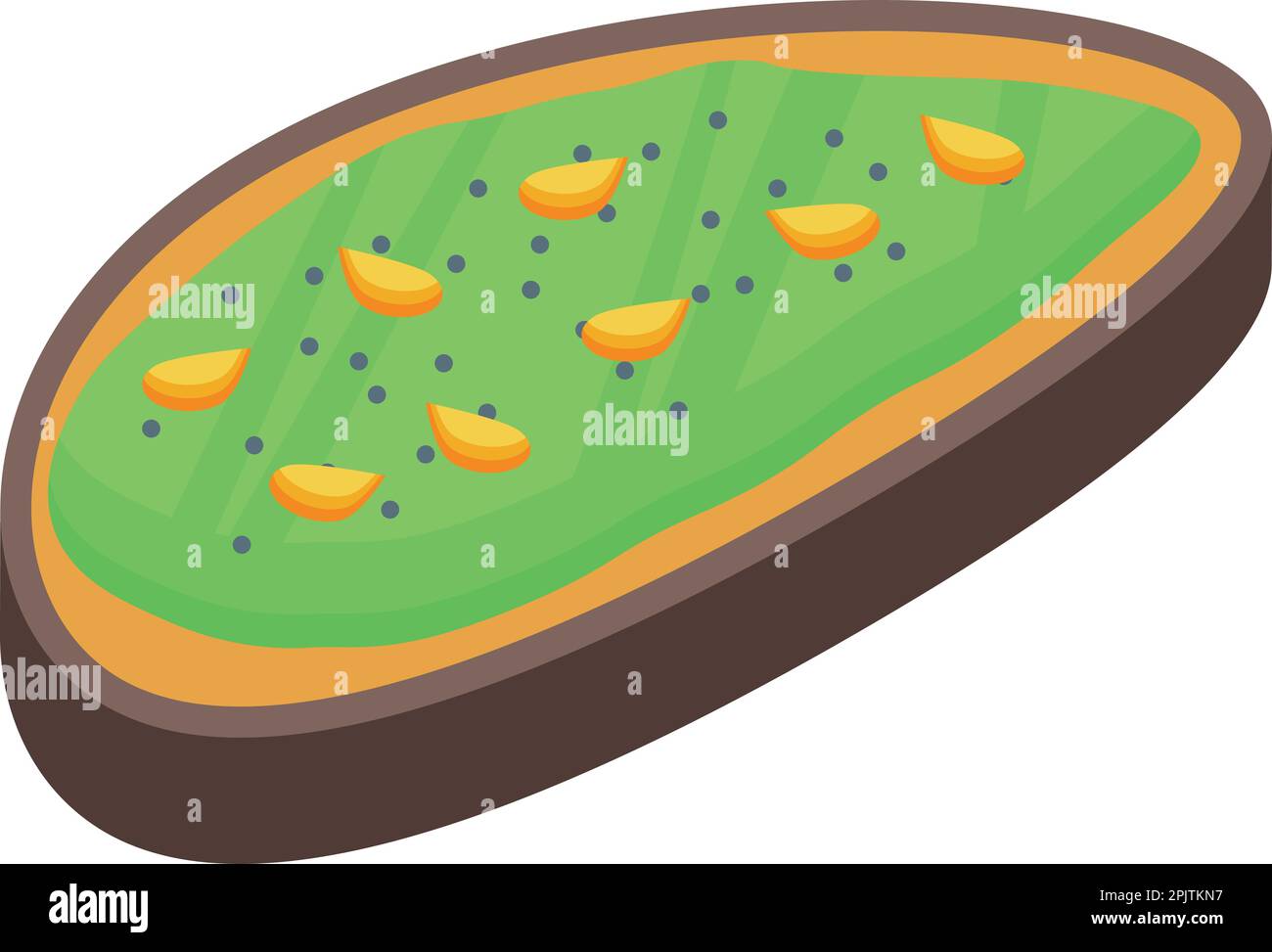 Avocado poached egg toast Stock Vector Images - Alamy