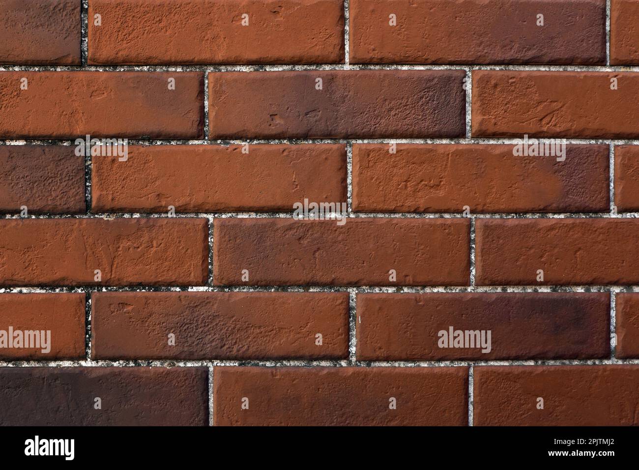 Texture of dark red brick wall as background Stock Photo - Alamy