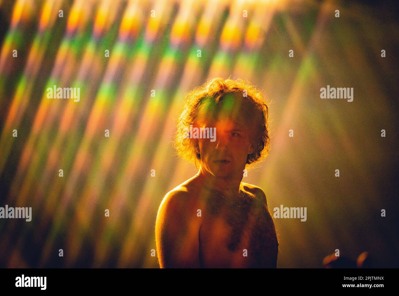 Copenhagen, Denmark. 01st, April 2023. The English post-punk band Shame ...