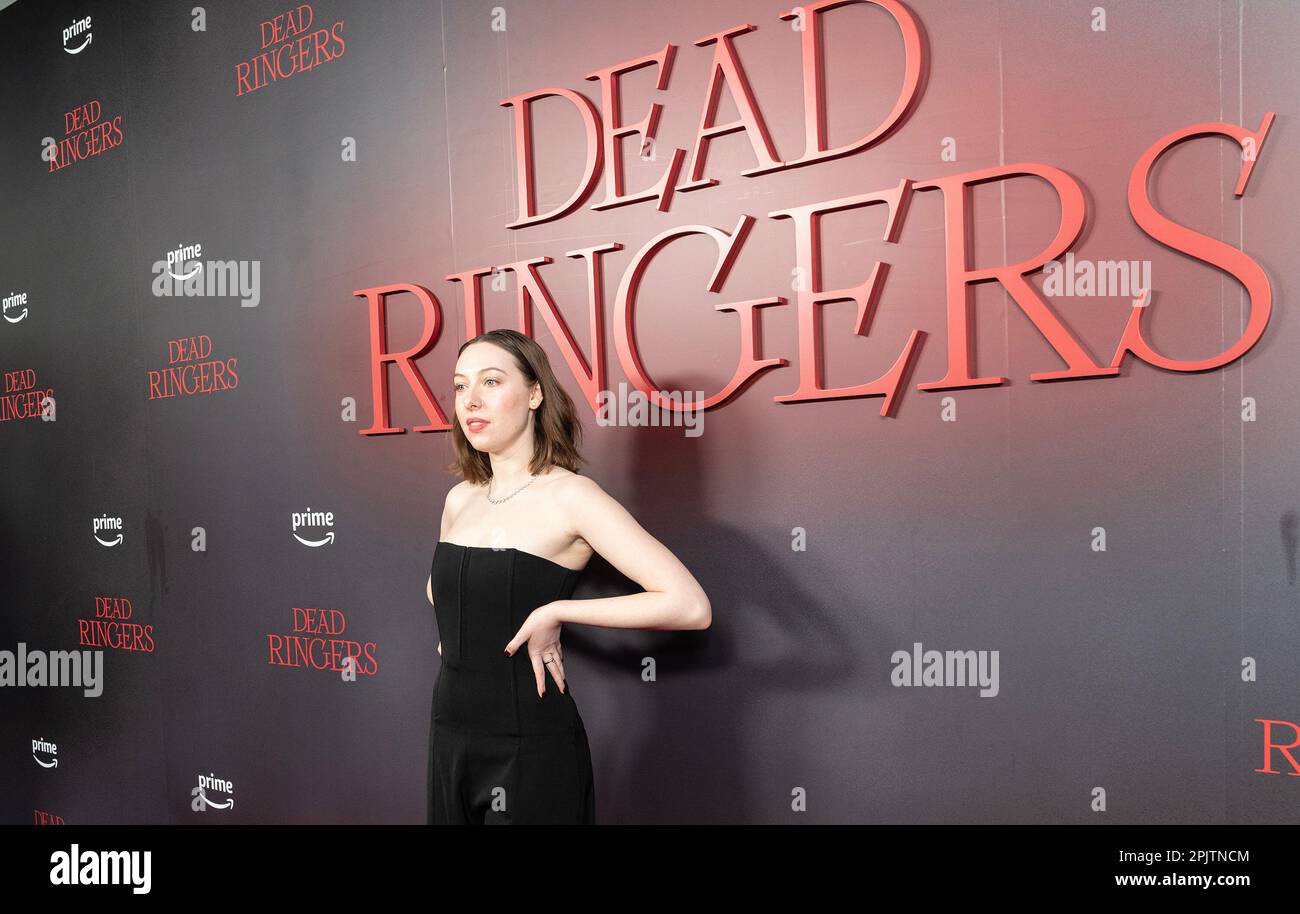 New York, United States. 03rd Apr, 2023. Kitty Hawthorne attends Amazon ...