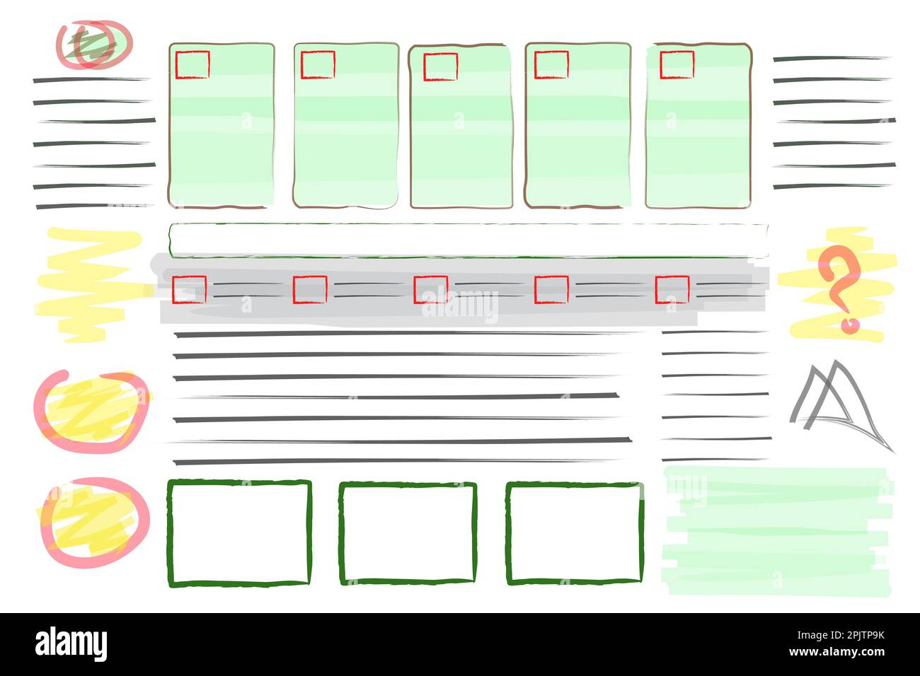 Illustration interface web application Cut Out Stock Images & Pictures ...