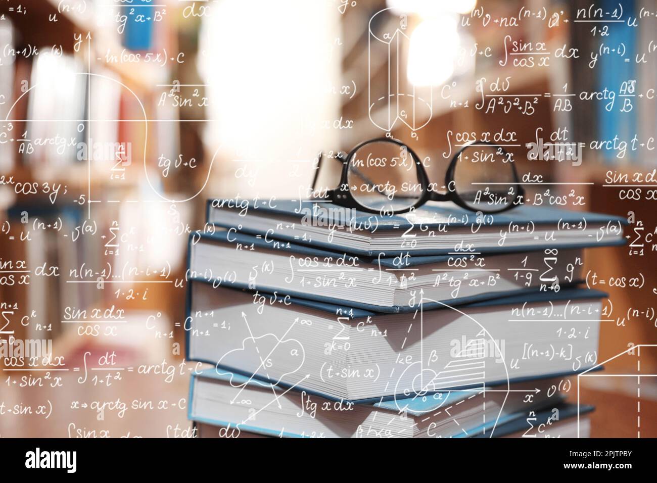 Science and education concept. Illustration of basic physics and ...