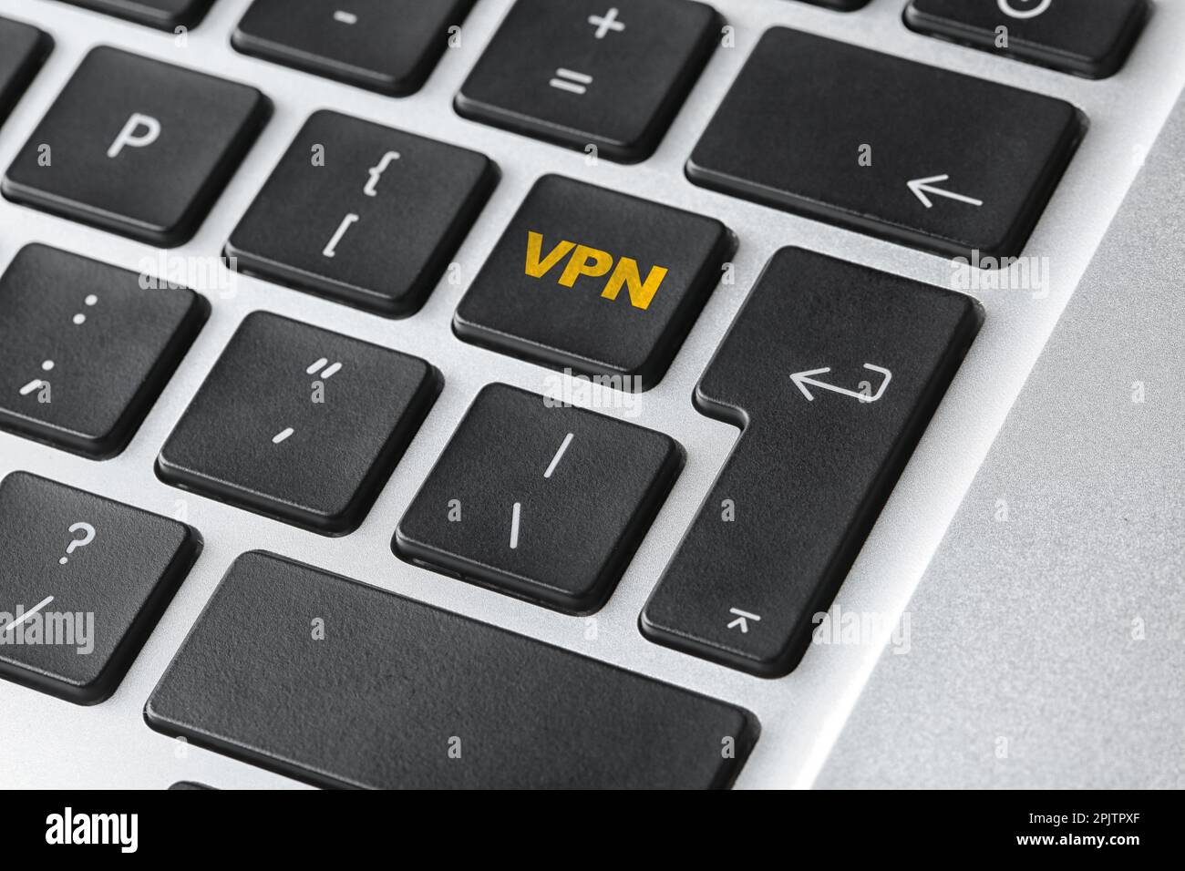 Button with abbreviation VPN on computer keyboard, closeup Stock Photo ...