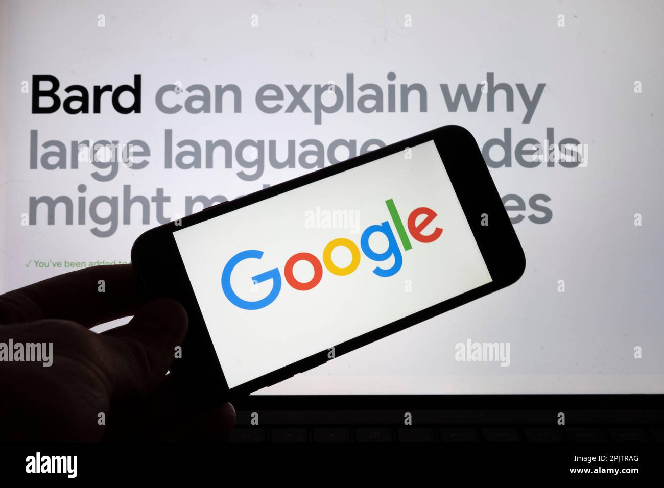 San Francisco California USA 3rd Apr 2023 Google Bard Alphabet s san-francisco-california-usa-3rd-apr-2023-google-bard-alphabet-s