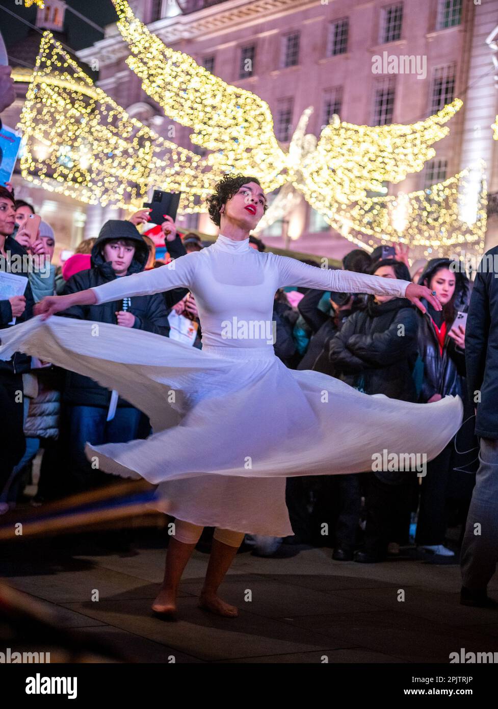British-Iranians and supporters gathered in in Piccadilly Circus to ...