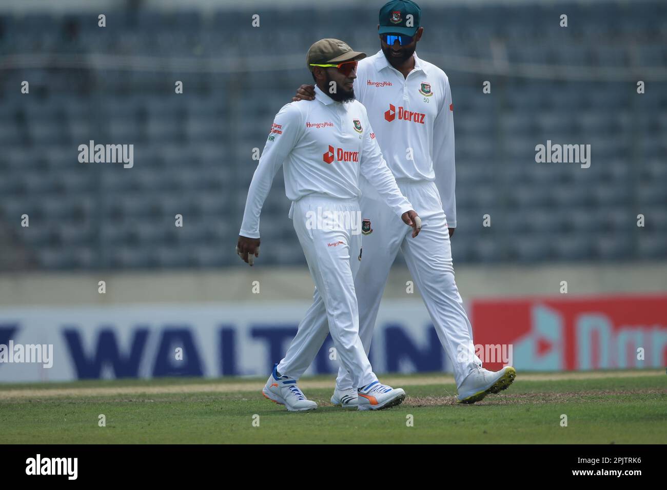 bangladesh team on lunch break during the alone test match between ...