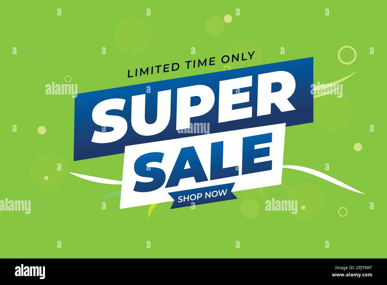 Colorful super sale banner design vector illustration Stock Vector ...